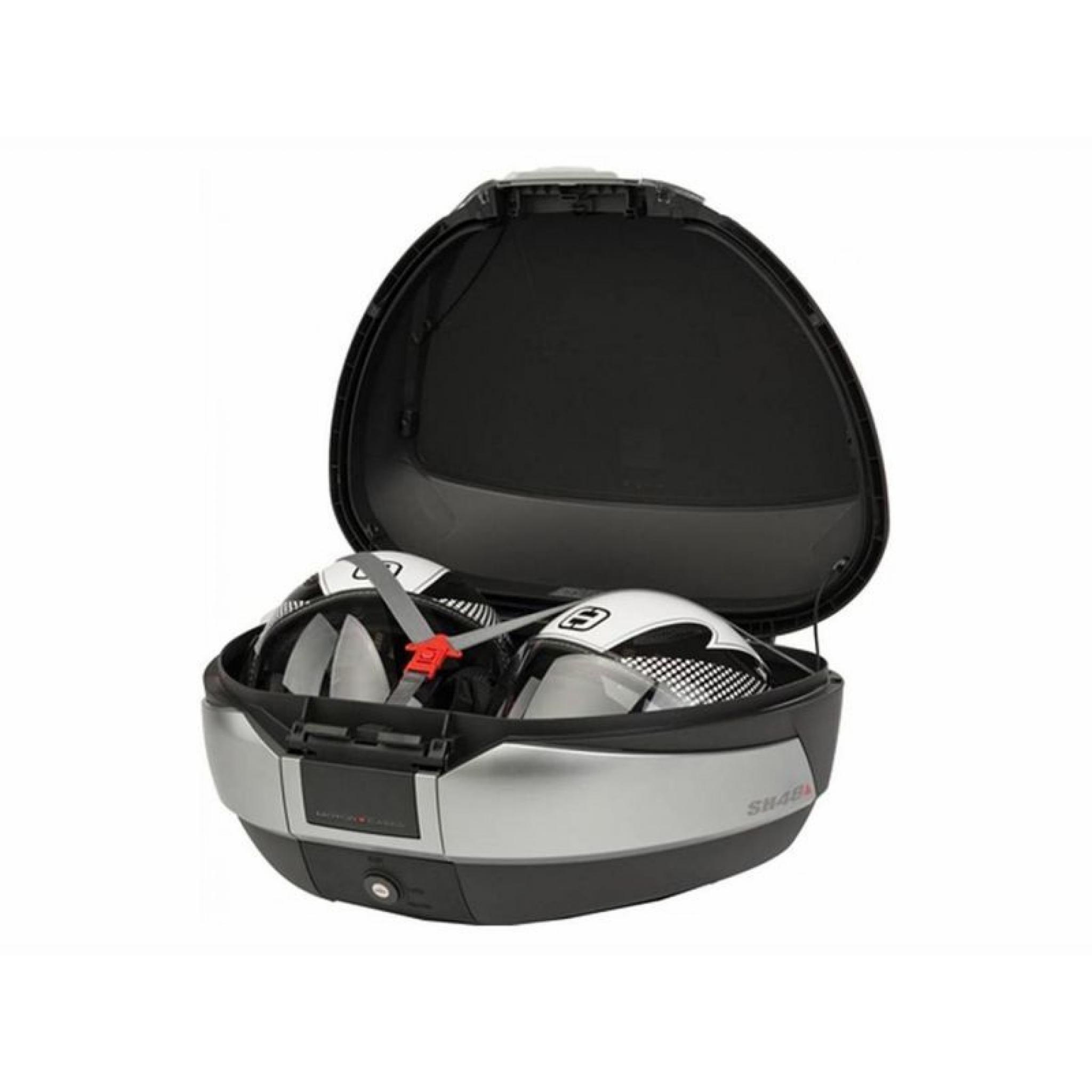 SH48 Top Box Black / Titanium inc Backrest