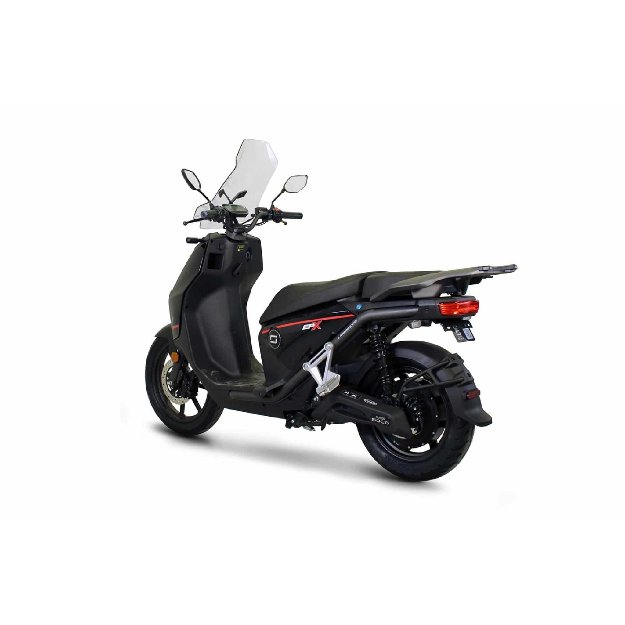 Super Soco CPx electric moped 4kw, 56mph 80 mile range