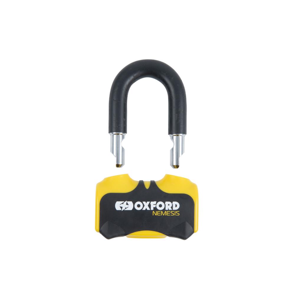Oxford Nemesis Alarm 16mm Padlock Black