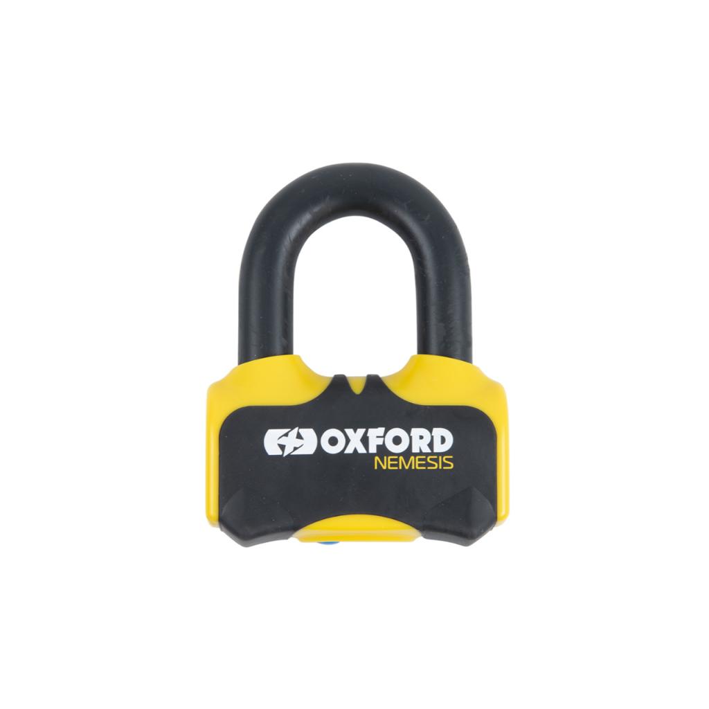 Oxford Nemesis Alarm 16mm Padlock Black