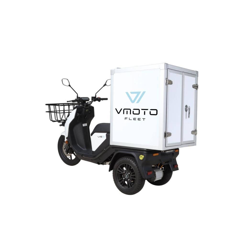 Vmoto VS3 - 3-Wheeled Cargo 28mph trike. 80 mile range