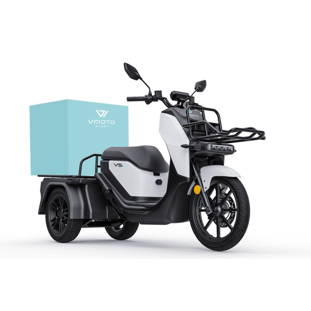 Vmoto VS3 - 3-Wheeled Cargo 28mph trike. 80 mile range