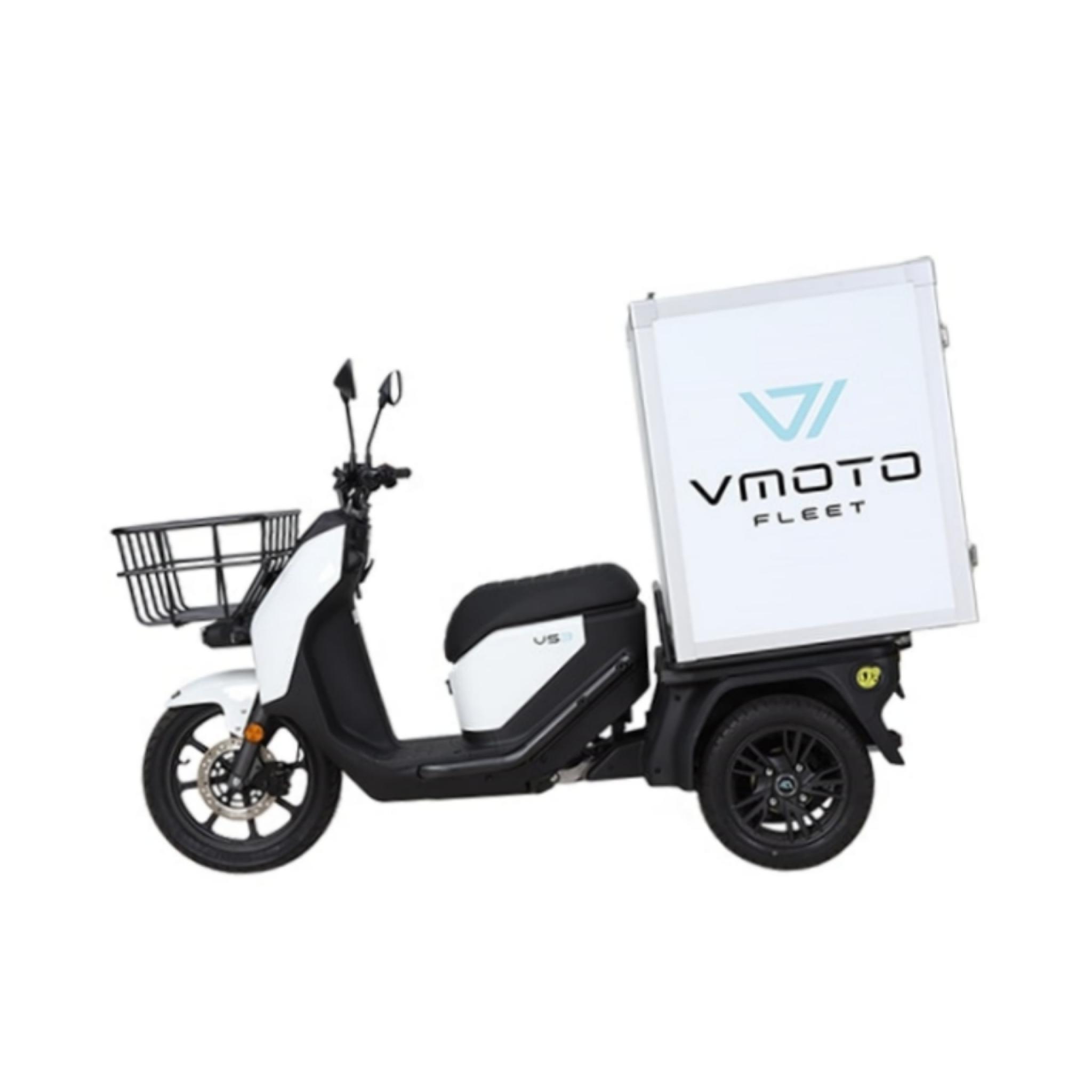 Vmoto VS3 - 3-Wheeled Cargo 28mph trike. 80 mile range